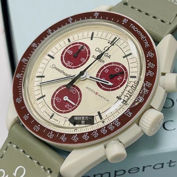 Omega | Accessories | Omega Swatch Style 1 Pluto Ivory Tray Look For ...